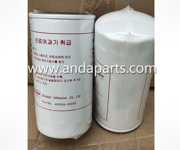 Good Quality Fuel Filter For Doosan 400504-00078